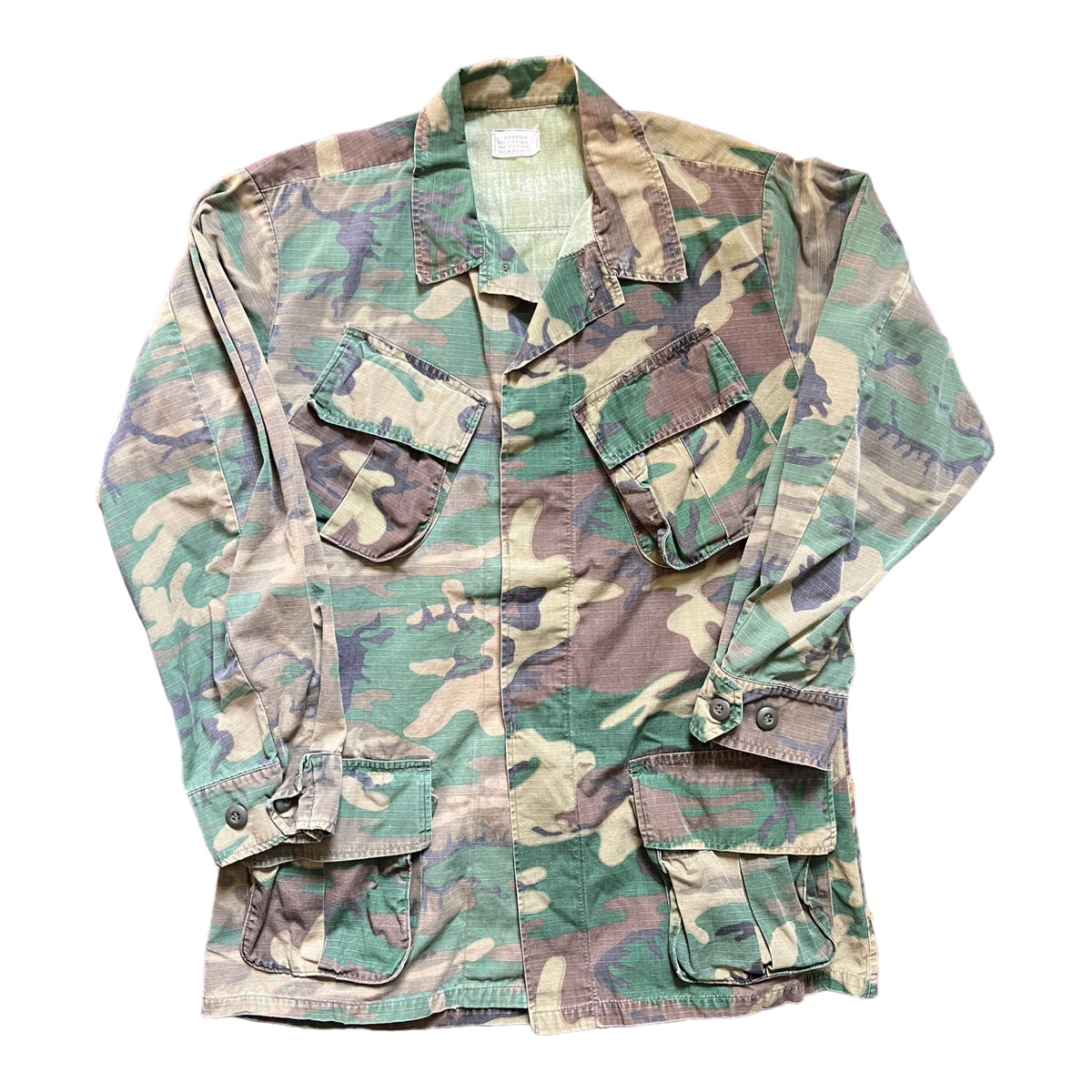 Vietnam 1970 USMC ERDL Camouflage Jungle Jacket – Salty Dog Vintage Shop