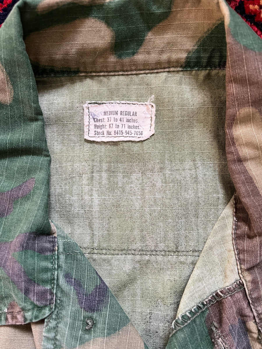 Vietnam 1970 USMC ERDL Camouflage Jungle Jacket – Salty Dog Vintage Shop