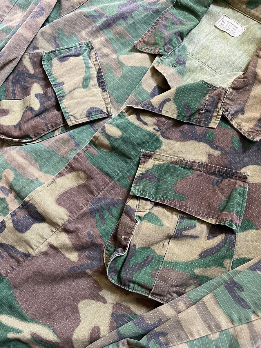 Vietnam 1970 USMC ERDL Camouflage Jungle Jacket – Salty Dog Vintage Shop