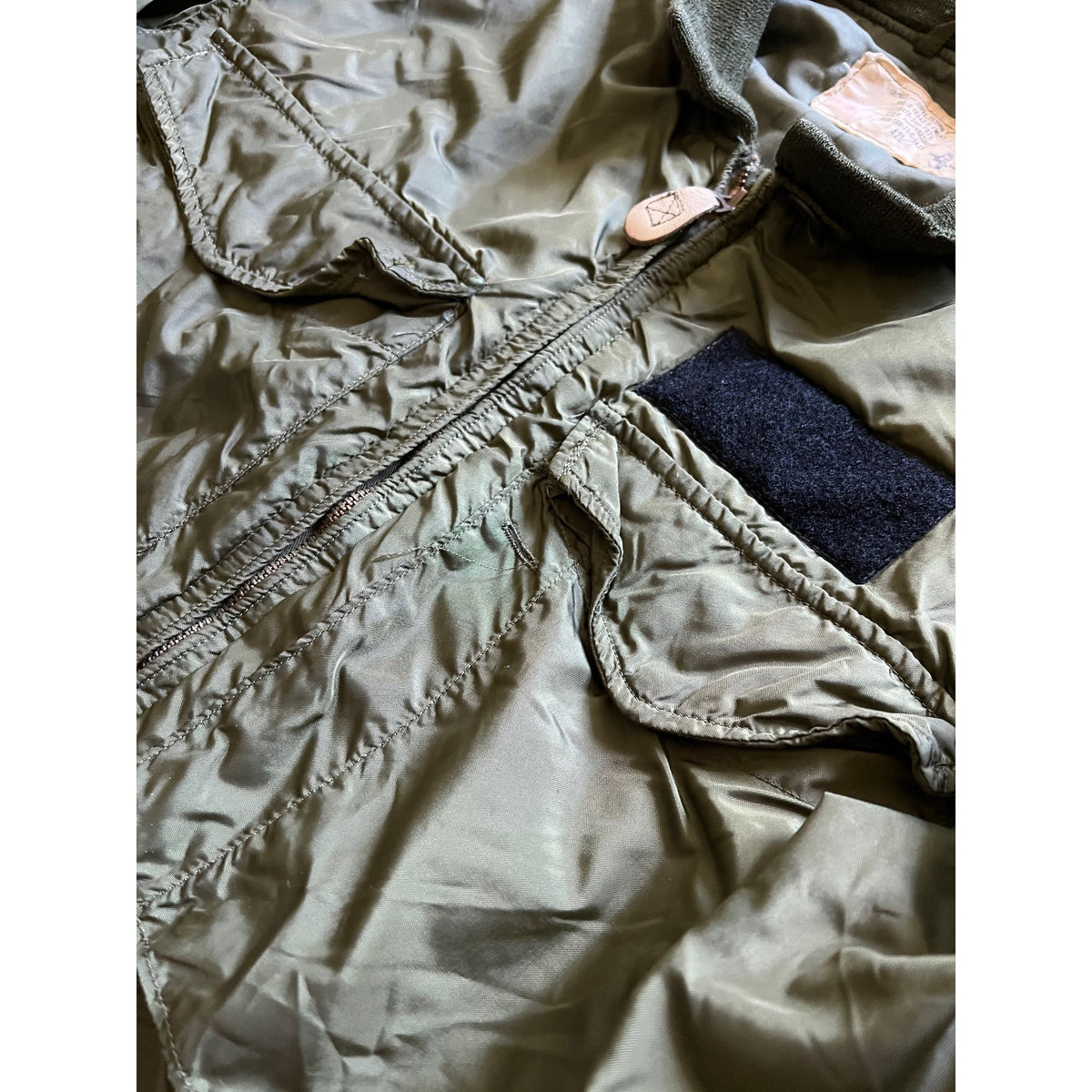 1971 USN USMC WEP Nylon Winter Flight Jacket 42L – Salty Dog Vintage Shop